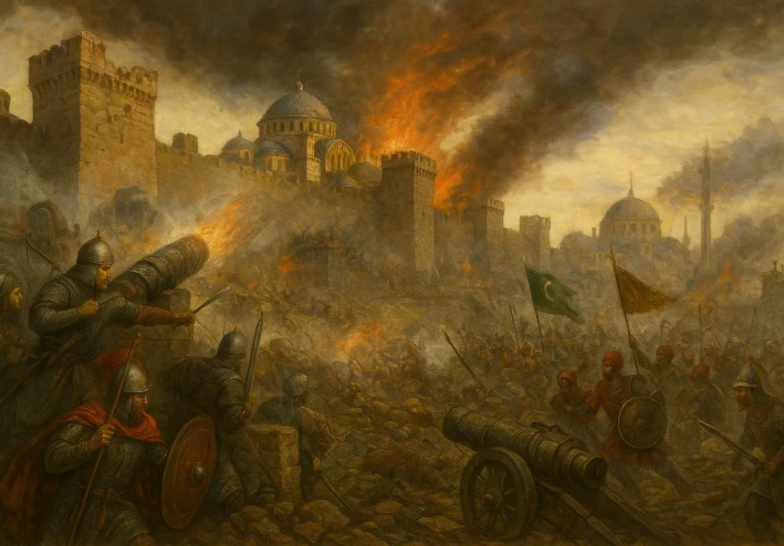 The Fall of the Byzantine Empire: The Siege of 1453 - أموالي منصة الناشرين