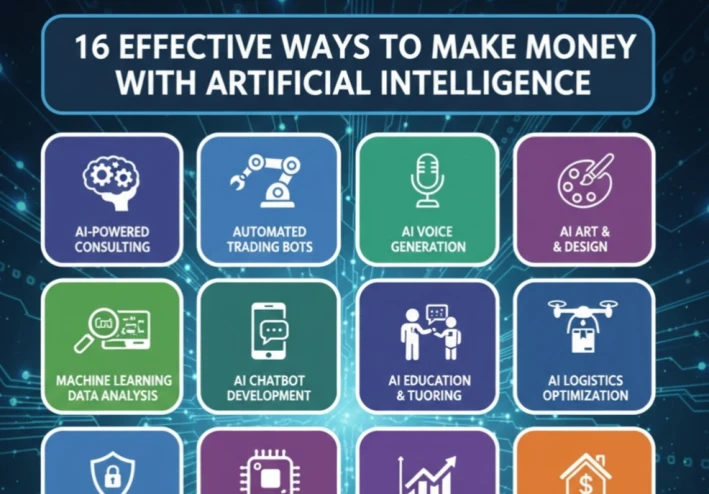 16 Effective Ways to Make Money with Artificial Intelligence - أموالي ...